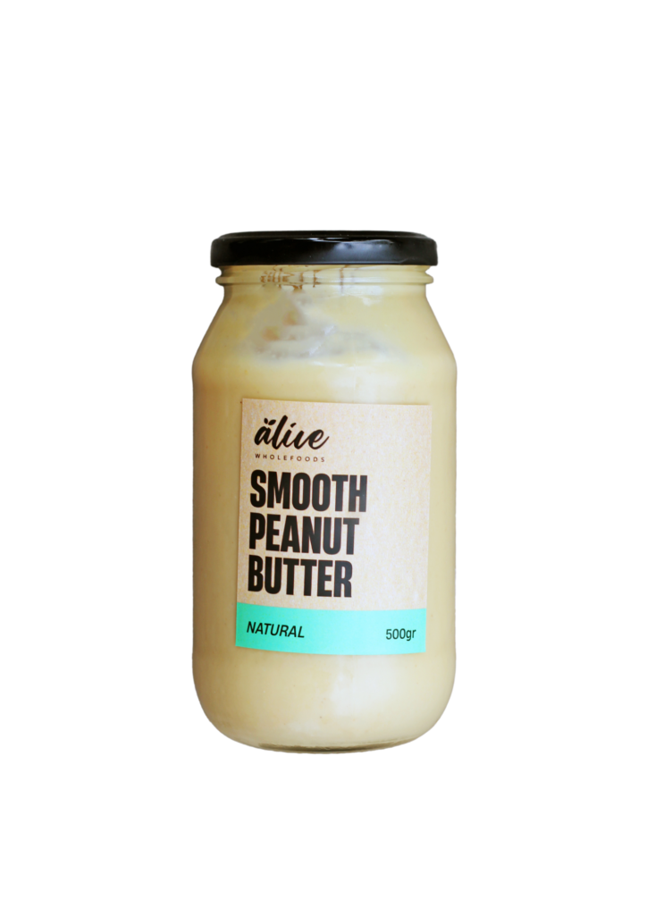 Smooth Peanut Butter 500g – Alive Whole Foods