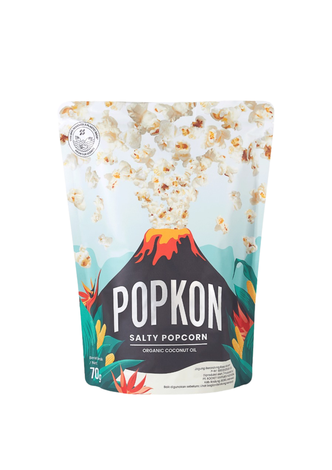 Popkon Salty Popcorn, 70gr – Alive Whole Foods